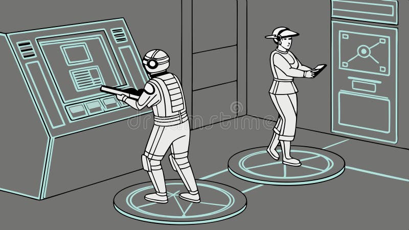 Futuristic User Interface, Digital Technology and UI Design Vector ...