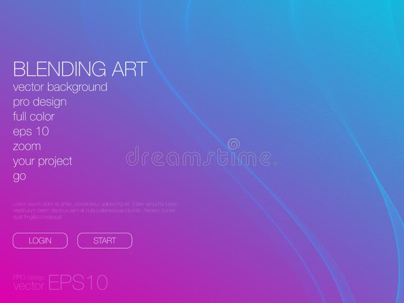 Futuristic User Interface. UI Technology Background Vector Stock Vector ...