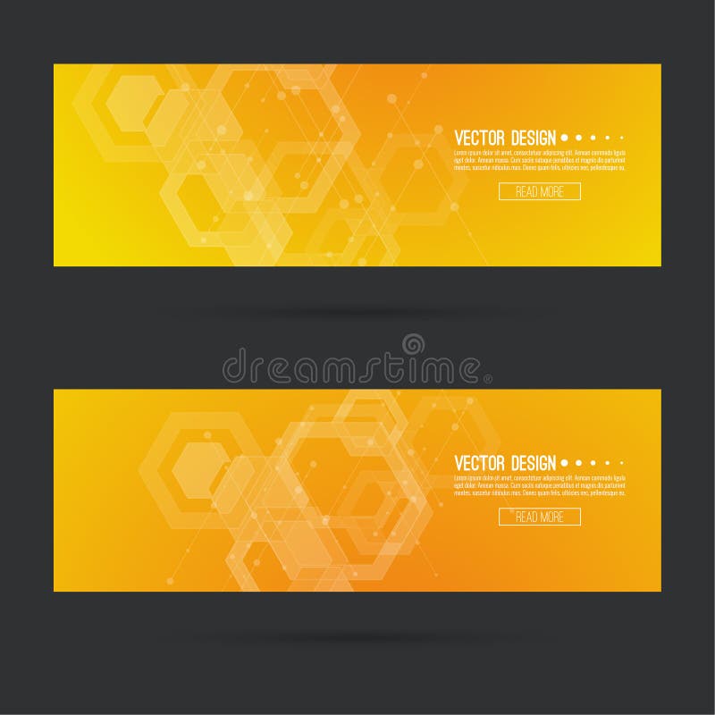 Futuristic vector header. stock vector. Illustration of gradient - 91816546