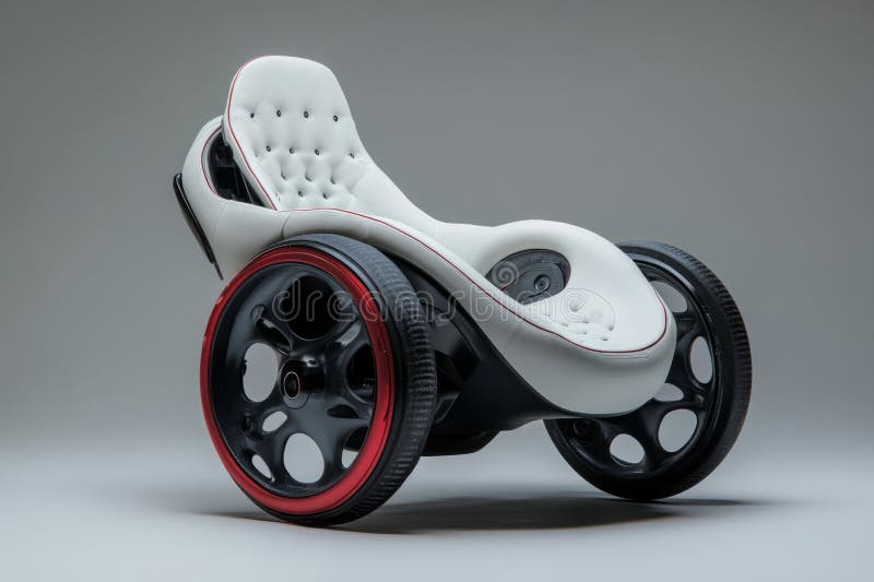 Futuristic Vehicle Featuring Comfortable Seating and Innovative Wheel ...