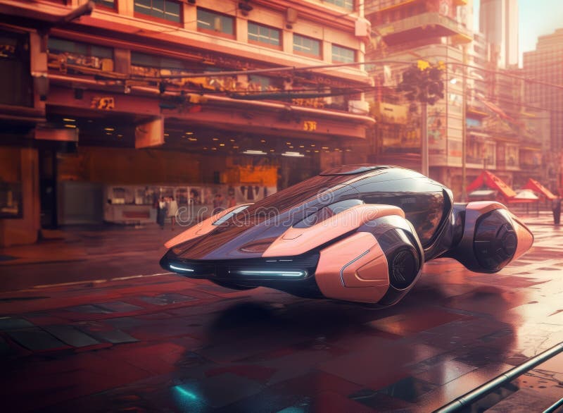 Levitating Vehicle Stock Illustrations – 161 Levitating Vehicle Stock ...