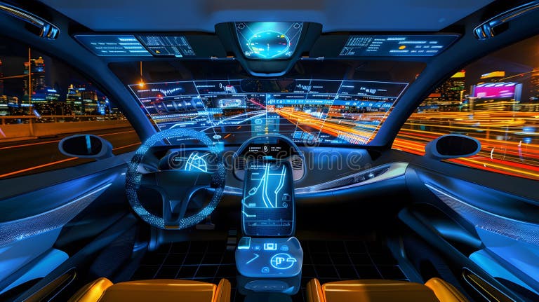 Digital Augmented Reality Dashboard Stock Illustrations – 802 Digital Augmented Reality ...