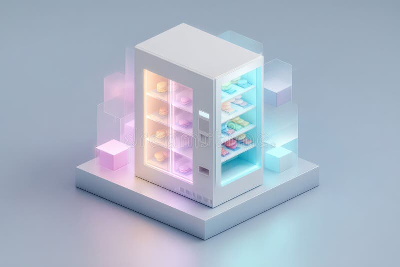 White Neon Vending Machines Stock Photos - Free & Royalty-Free Stock ...