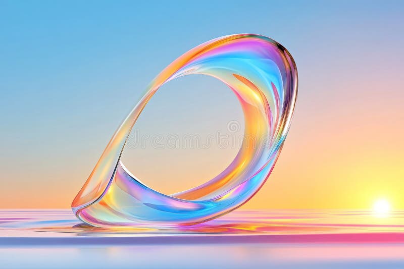 Futuristic Vibrance: Abstract Background in Bold Colors Stock ...