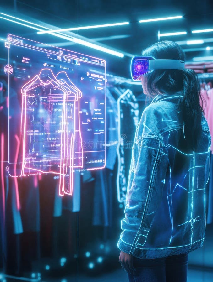 Futuristic Virtual Dressing Room Transforms Online Shopping with ...