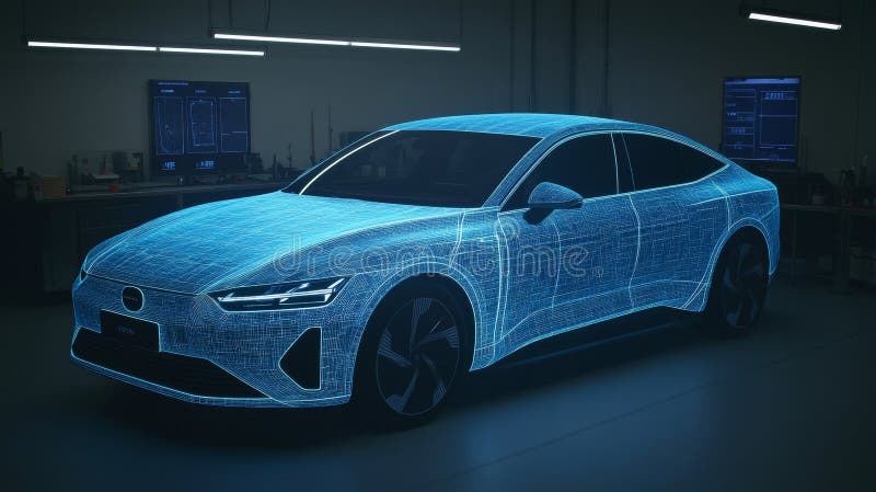 A Futuristic Virtual Graphic Touch User Interface on Screen Symbolizes ...