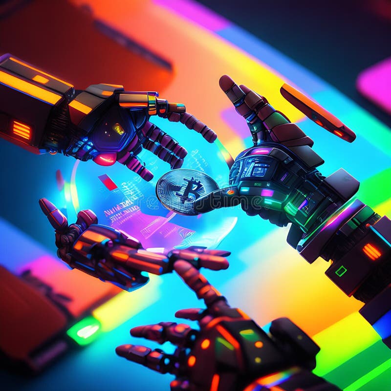 A Futuristic Vision of the Euphoria of the Bitcoin Cryptocurrency Boom ...