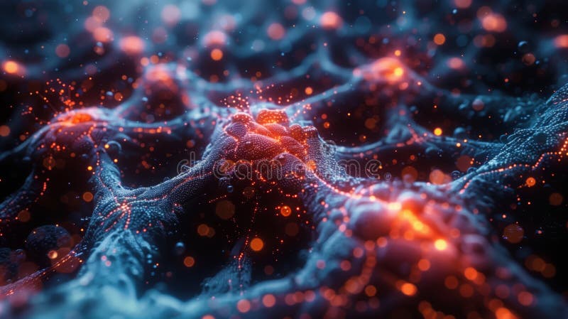 Futuristic Vision of Imaging Techniques Stock Photo - Image of blue ...