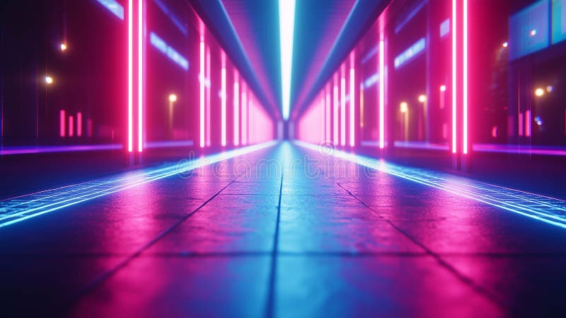 Neon Pink Pathways, Creating Dramatic Effects with Illuminated Walkways ...