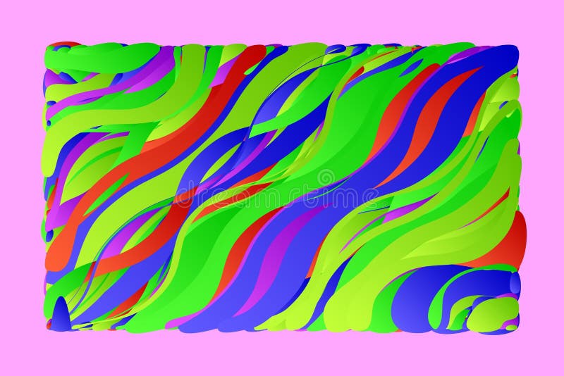 Futuristic Wave Abstract Art Background Shape. Backdrop Wavy Stock ...