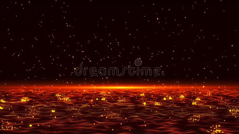 Abstract Connection Art Network Structure Data Flow Lines Stock ...