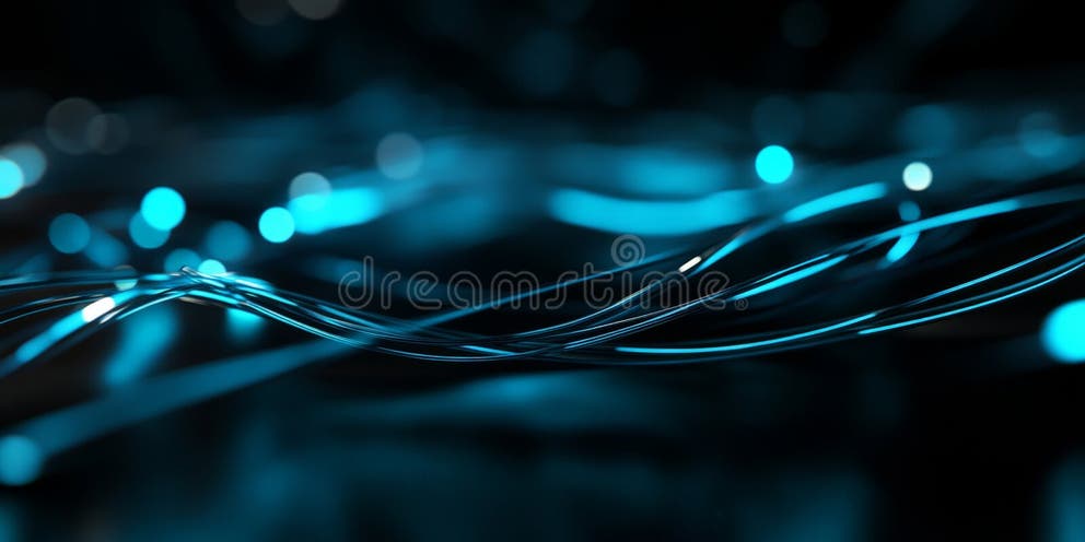 Futuristic Web Design Backdrop with a Black, Glossy Background and ...