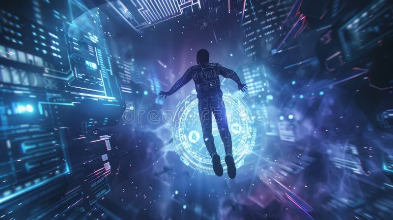 Futuristic Web3 Mission AchievedA Captivating Visual Creation Depicting ...