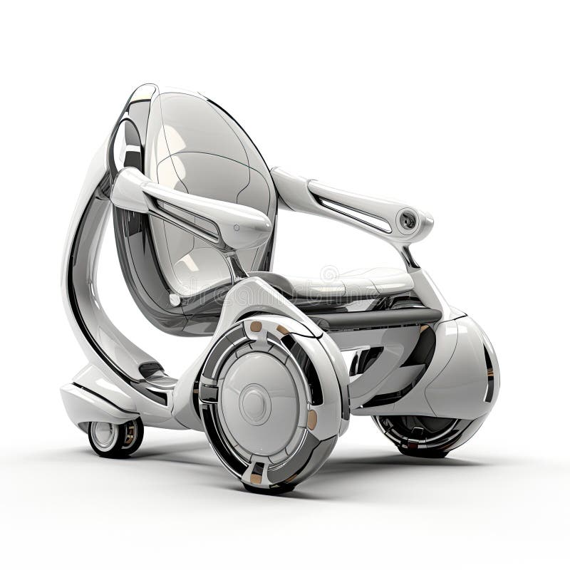 Futuristic Wheelchair Stock Illustrations – 704 Futuristic Wheelchair ...