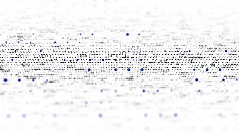 Abstract Dots Mesh in Blue Background Stock Vector - Illustration of ...
