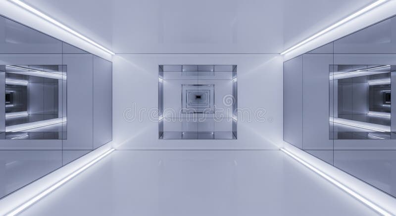 Abstract White Geometric Corridor Design Stock Illustrations – 30,261 ...