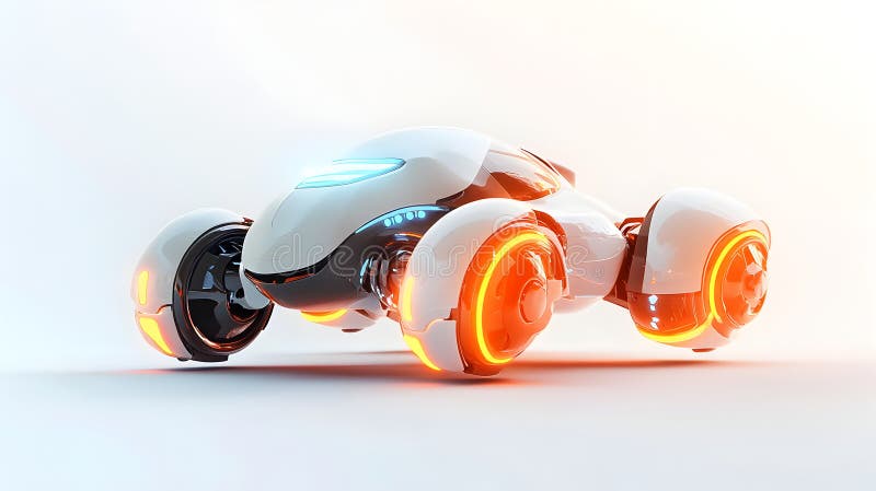 Futuristic AI-Generated Vehicle Stock Image - Image of future, hightech ...