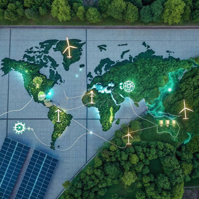 Renewable Energysymbols Solar Panels Stock Illustrations – 4 Renewable ...