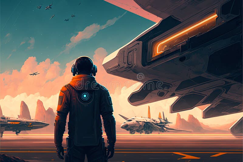 Futuristic Worlds and Advanced Technology, Future Spacecraft ...