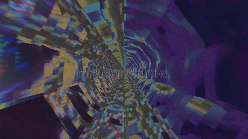 Futuristic Zoom Effects, Infinity or Seamless Loop. Stock Footage ...