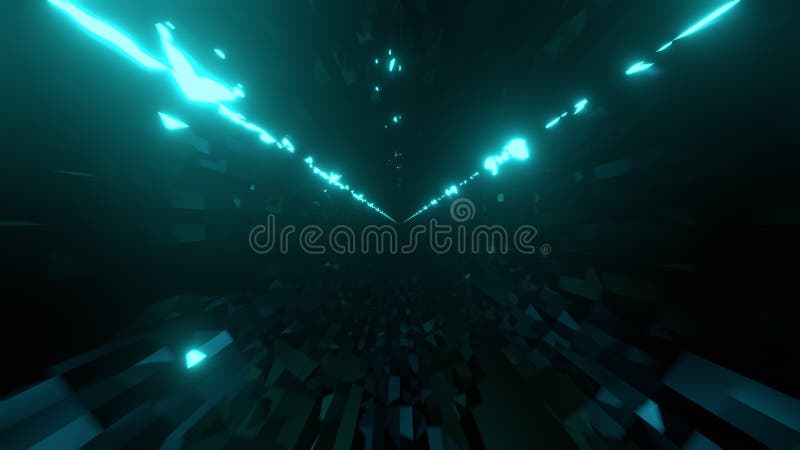 Futuristic Zoom Effects, Infinity or Seamless Loop. Stock Footage ...