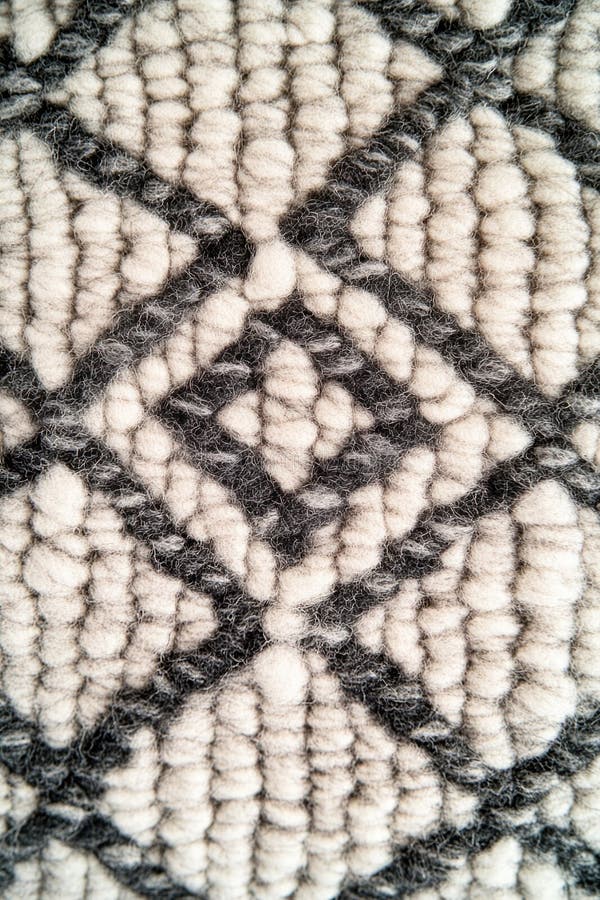 Fuzzy Gray Vintage Patterned Carpet and Rug Texture Stock Photo - Image ...