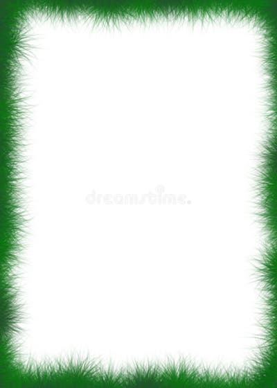 Fuzzy Green Border stock image. Image of design, borders - 4538941