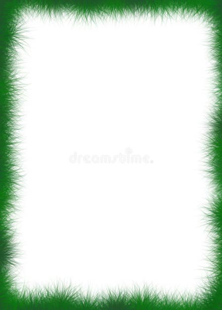 Fuzzy Green Border stock image. Image of design, borders - 4538941