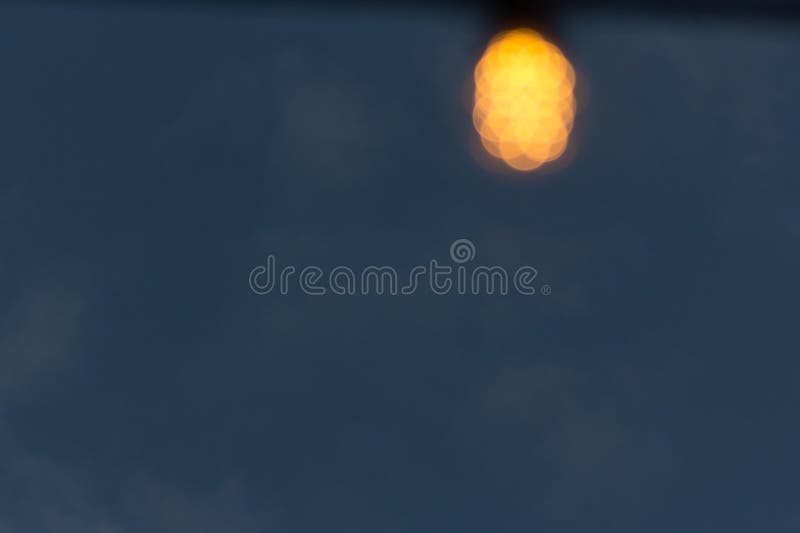 Fuzzy light stock photo. Image of blue, blur, yellow - 89364500