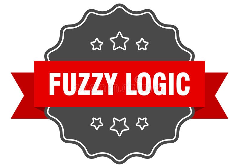Fuzzy logic label stock vector. Illustration of stamp - 194926258
