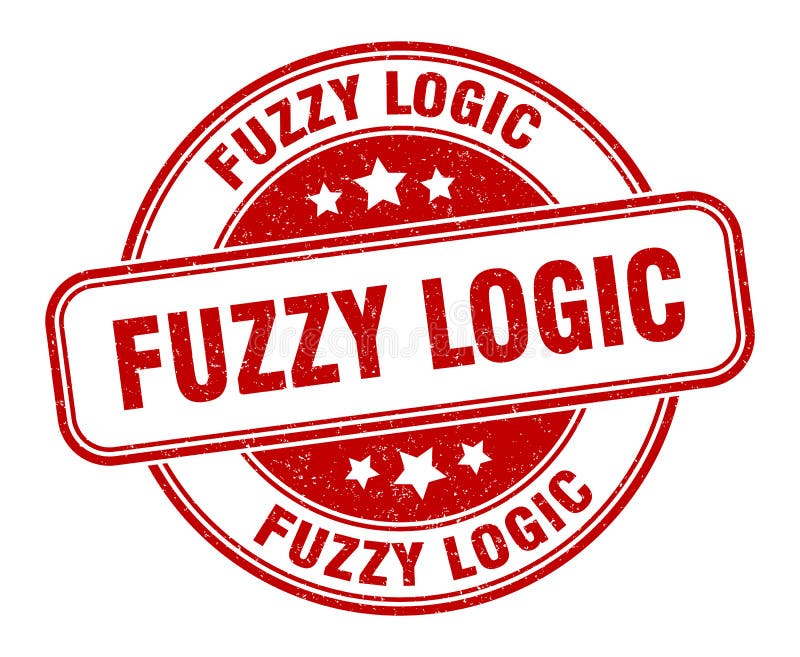Fuzzy Logic Stamp. Fuzzy Logic Round Grunge Sign Stock Vector ...