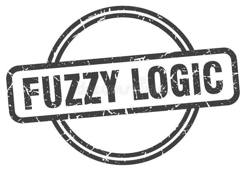 Fuzzy Logic Stamp. Fuzzy Logic Round Grunge Sign Stock Vector ...