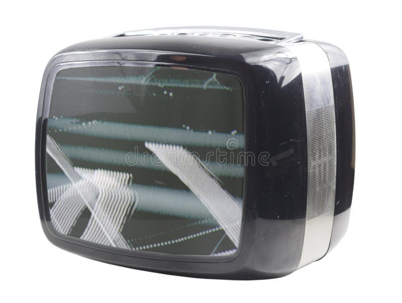 Fuzzy Tv Picture. Image: 5240455
