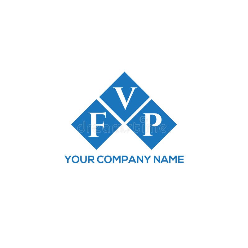 FVP Letter Logo Design on White Background. FVP Creative Initials ...