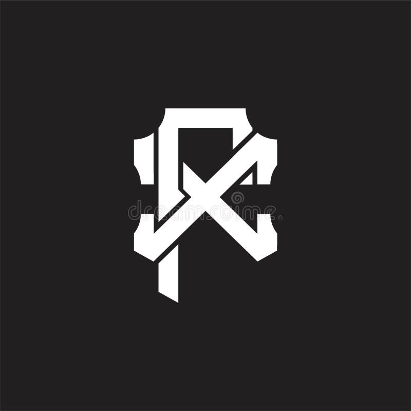 FX Logo Monogram Design Template Stock Vector - Illustration of company ...