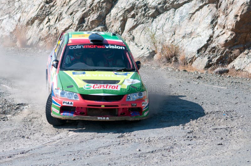 Fx Pro Cyprus Rally. Love Cyprus Stage. 2010 Editorial Stock Photo ...