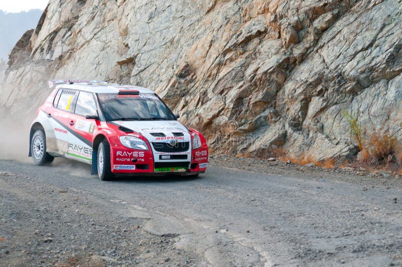 Fx Pro Cyprus Rally. Love Cyprus Stage. 2010 Editorial Photo - Image of ...