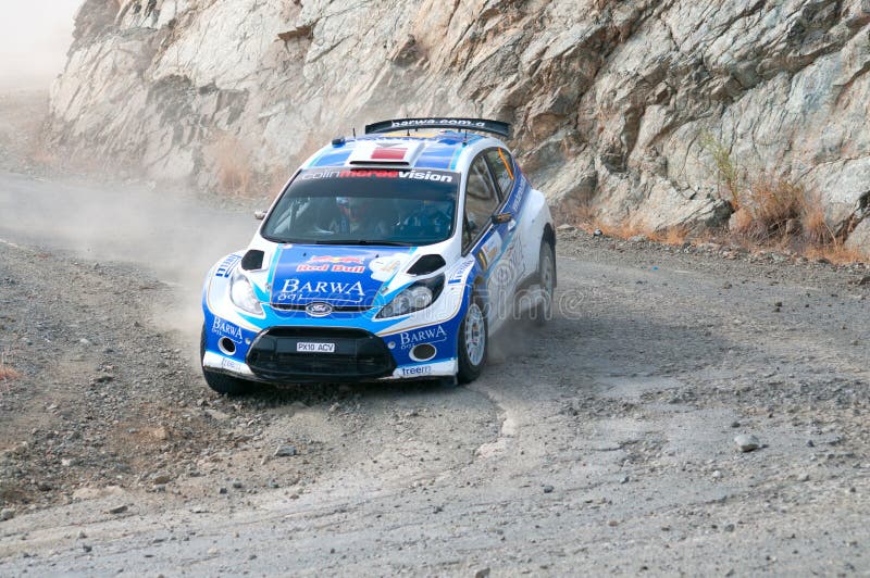 Fx Pro Cyprus Rally. Love Cyprus Stage. 2010 Editorial Photography ...