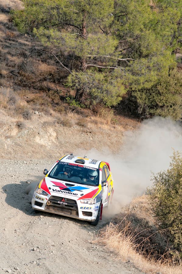Fx Pro Cyprus Rally. Love Cyprus Stage. 2010 Editorial Stock Photo ...