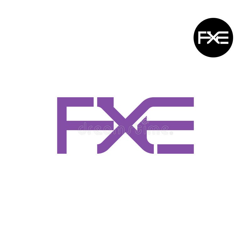 Fxe Monogram Stock Illustrations – 10 Fxe Monogram Stock Illustrations ...