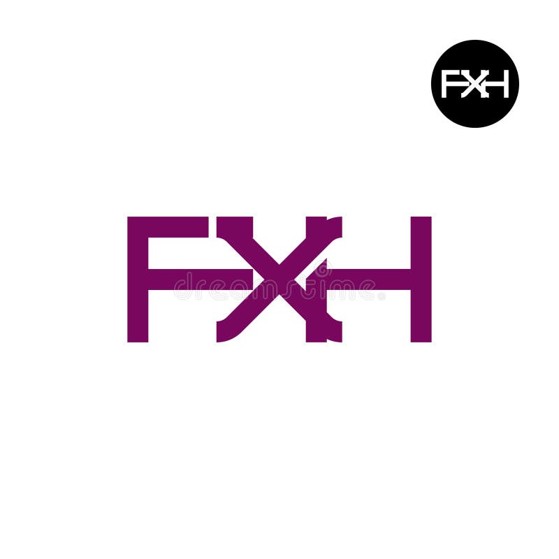 Fxh Monogram Stock Illustrations – 12 Fxh Monogram Stock Illustrations ...