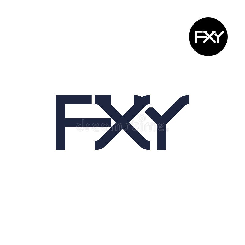 FXY Logo Letter Monogram Design Stock Vector - Illustration of brands ...