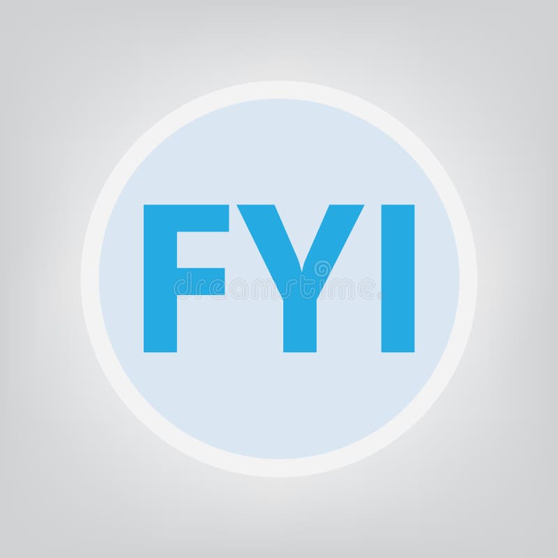 Fyi Stock Illustrations – 833 Fyi Stock Illustrations, Vectors ...