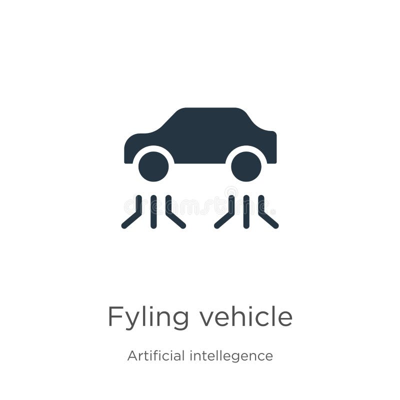 Fyling Vehicle Icon Vector. Trendy Flat Fyling Vehicle Icon from ...