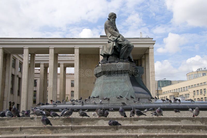 Statue Fyodor Dostoevsky Stock Photos - Free & Royalty-Free Stock ...