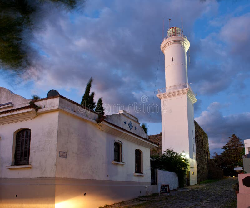 Fyrtornet Förbiser Fjärden I Newport, Rhode - ön Fotografering för ...