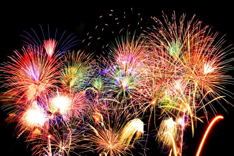Fyrverkerier arkivfoto. Bild av beröm, final, pyroteknisk - 27510186