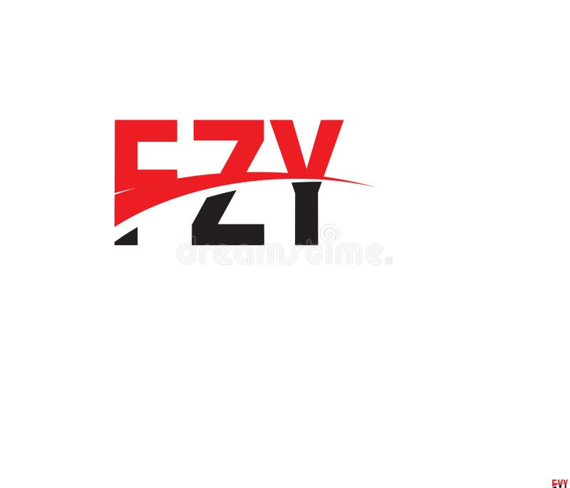 FZY Letter Initial Logo Design Vector Illustration Stock Vector ...