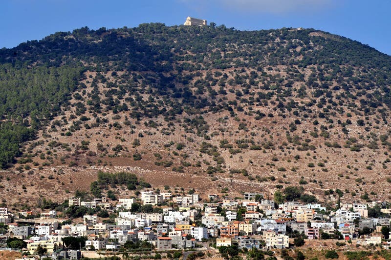 Góra Tabor zdjęcie stock. Obraz złożonej z katedra, transfiguracja ...