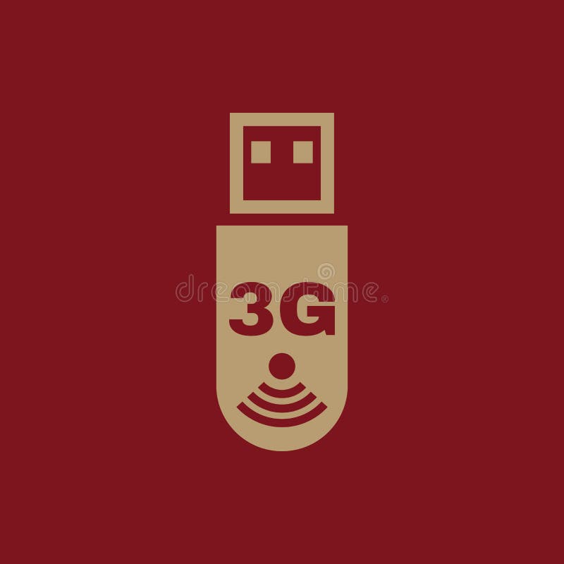 The 3g Adapter Icon. Transfer and Connection, Data, 3g Symbol. UI. Web ...